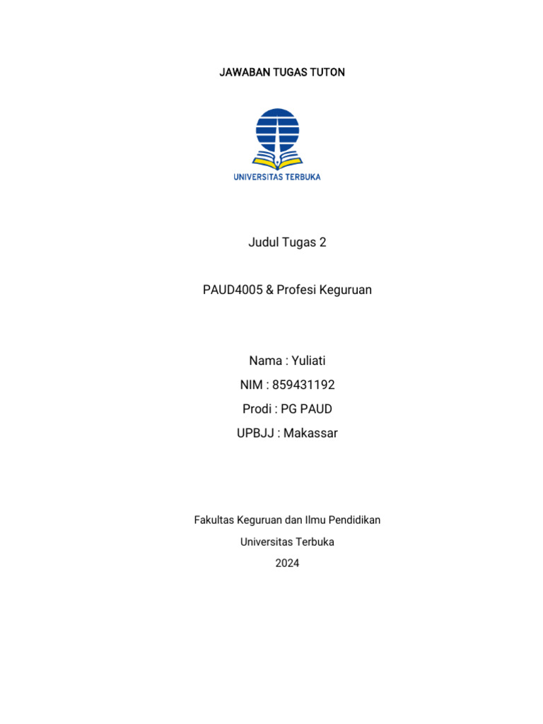 Tugas Utama Guru Profesional | PDF