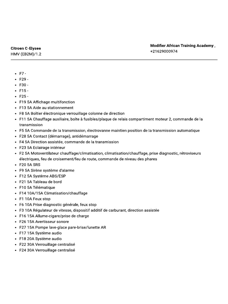 Electrical Component Locations - Autodata | PDF