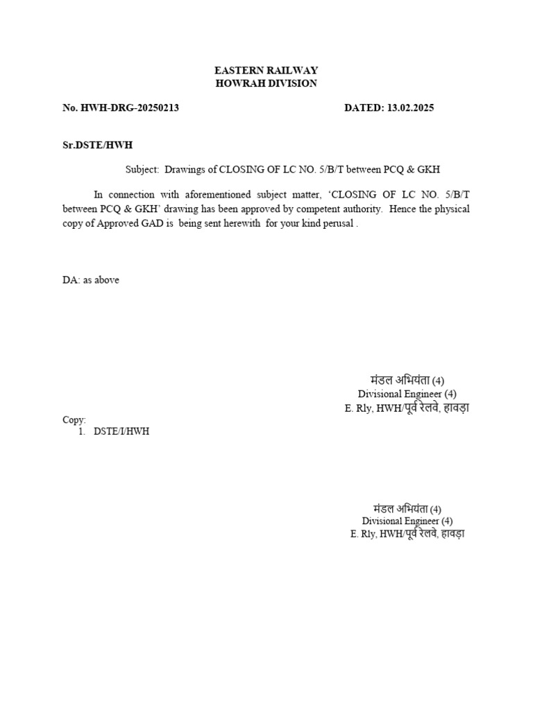 LC Letter | PDF