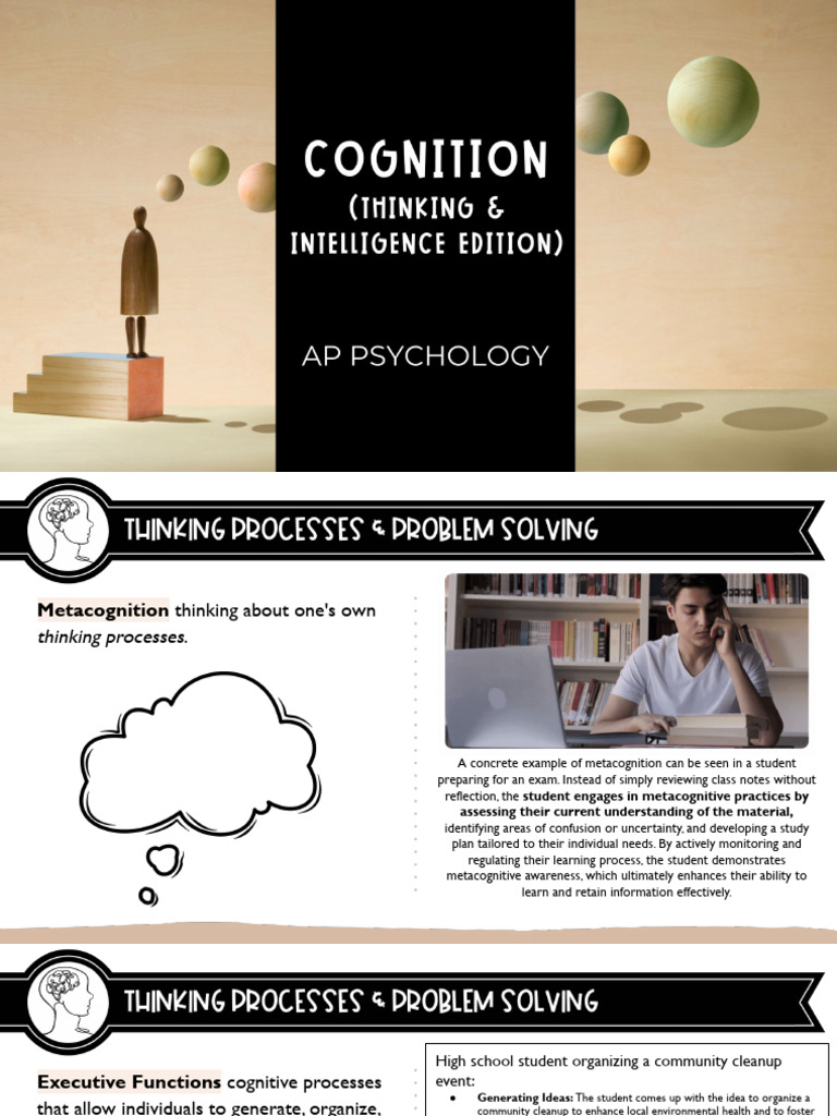 Copy of Cognition (Thinking & Intelligence Edition) | PDF ...