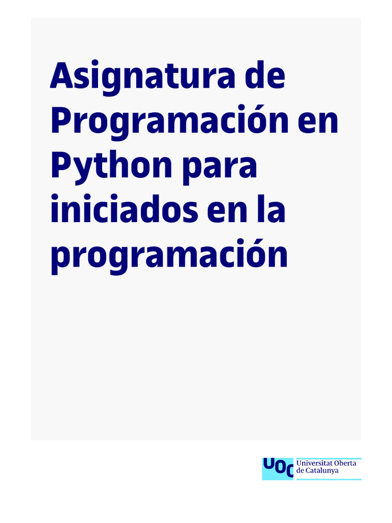 Curso Online de Python para Ciencia de Datos | PDF | Python (lenguaje ...