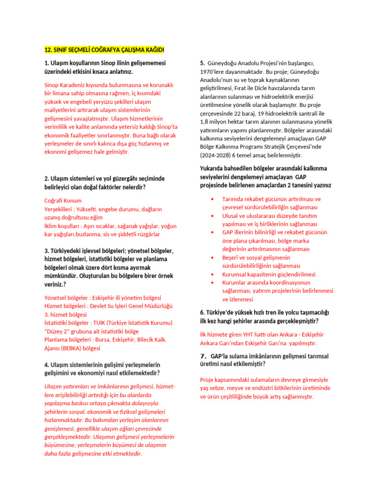 Calisma Kagidi | PDF