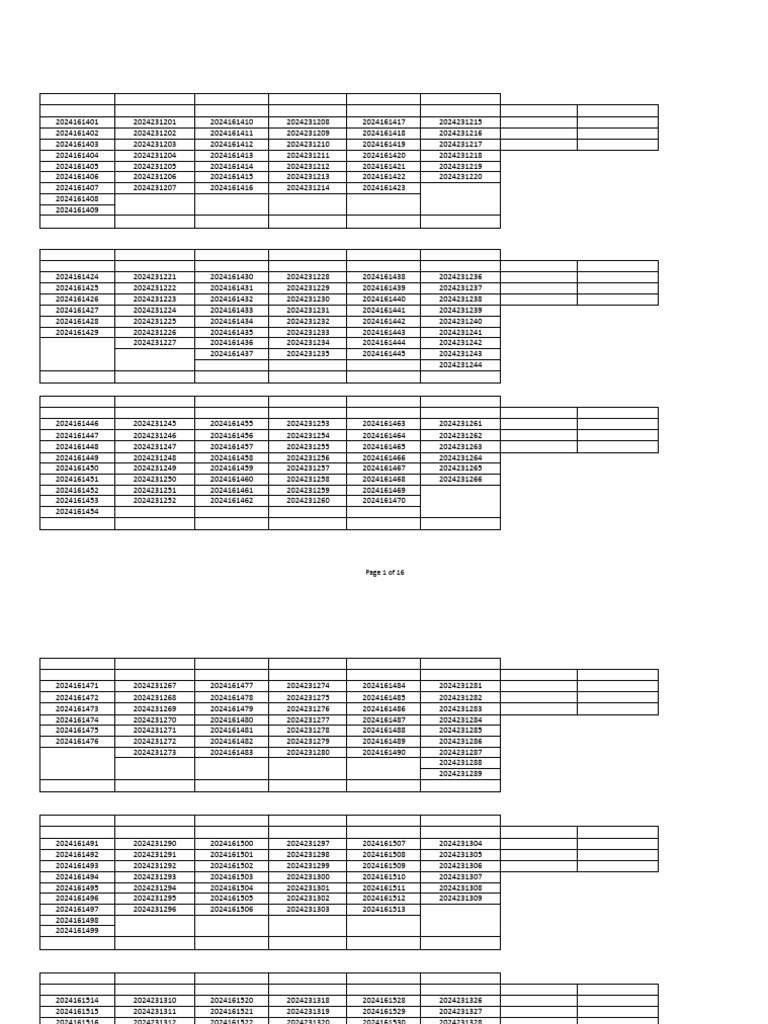 Exam Seating Plan of 04.02.2025 (Morning Session) | PDF | Academic ...