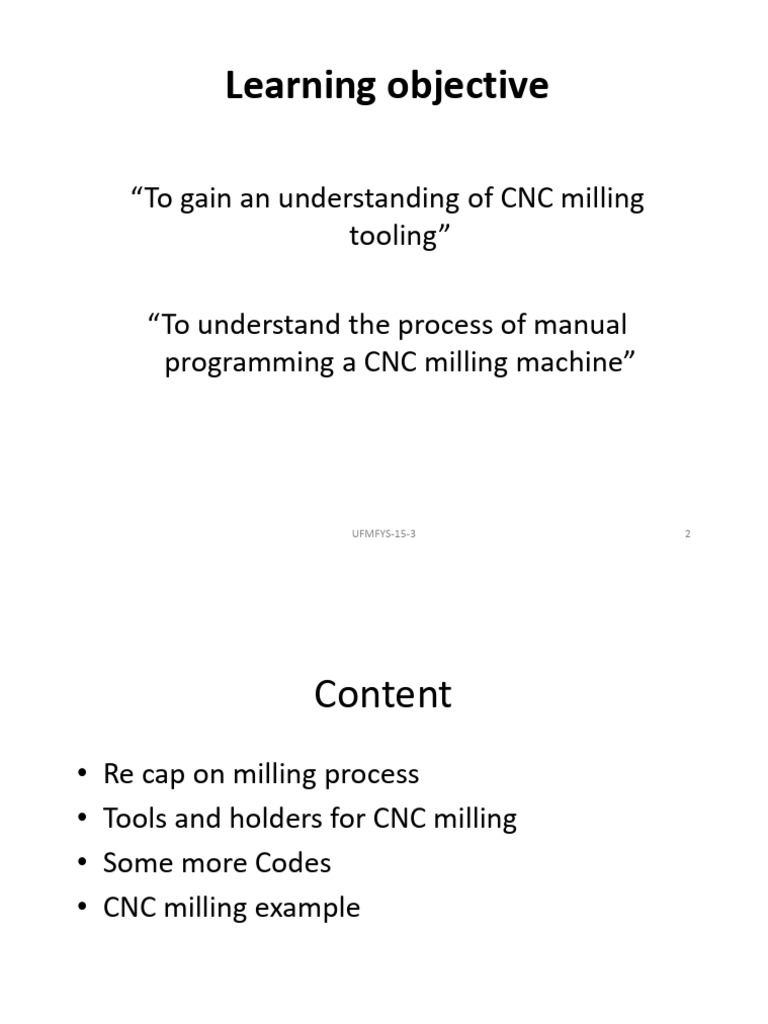CNC Milling Machine Overview | PDF | Machining | Numerical Control