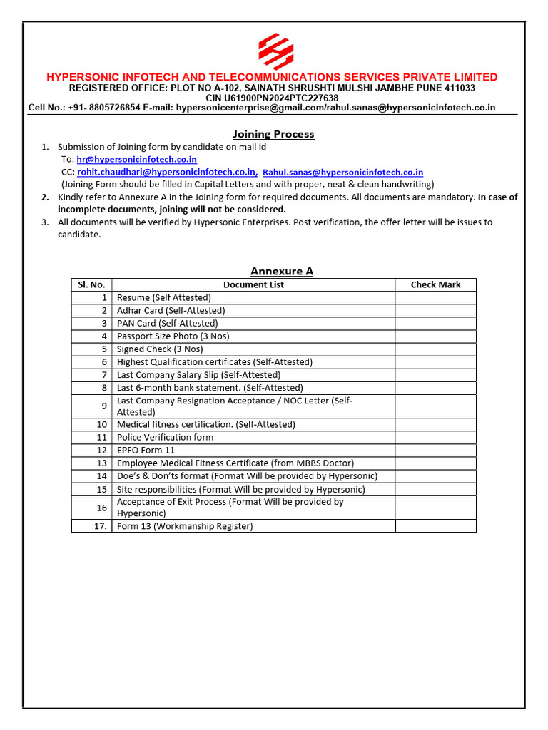 01. Joining Kit | PDF