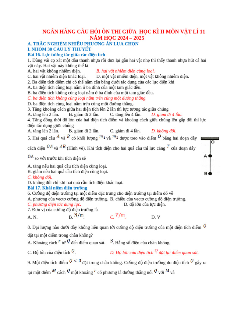 NHCH 11 GK2 2025-LC7 | PDF