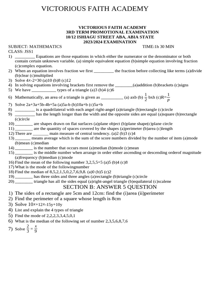 Section B: Answer 5 Question | PDF | Chemical Reactions | Catalysis