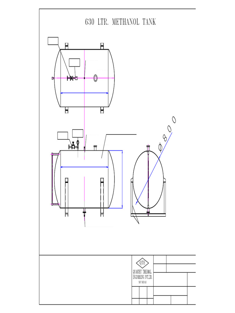 Methanol Tank | PDF