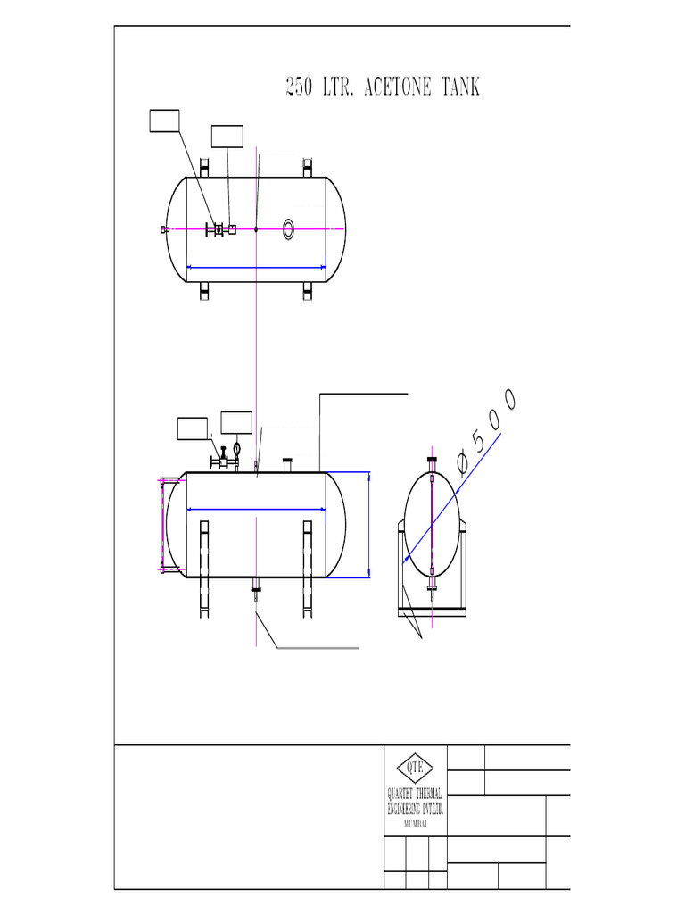Acetone Tank | PDF