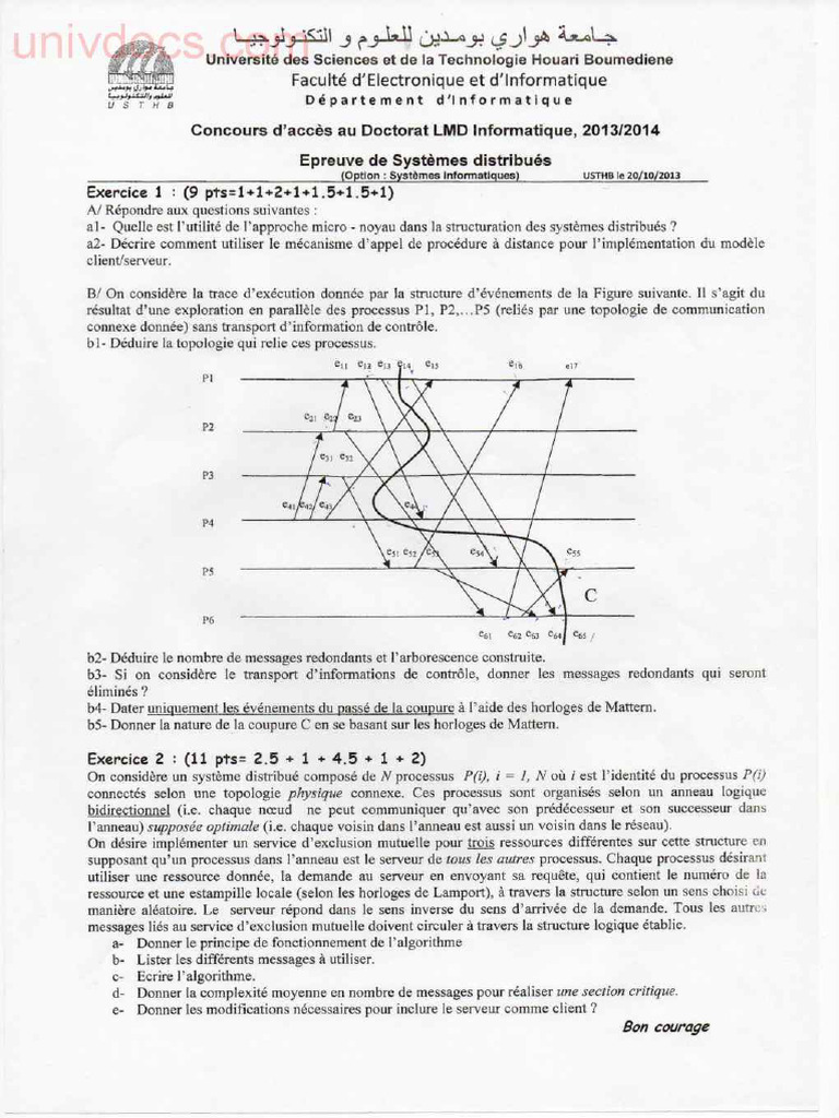 Systémes Distribués - TextMark - Compressed | PDF