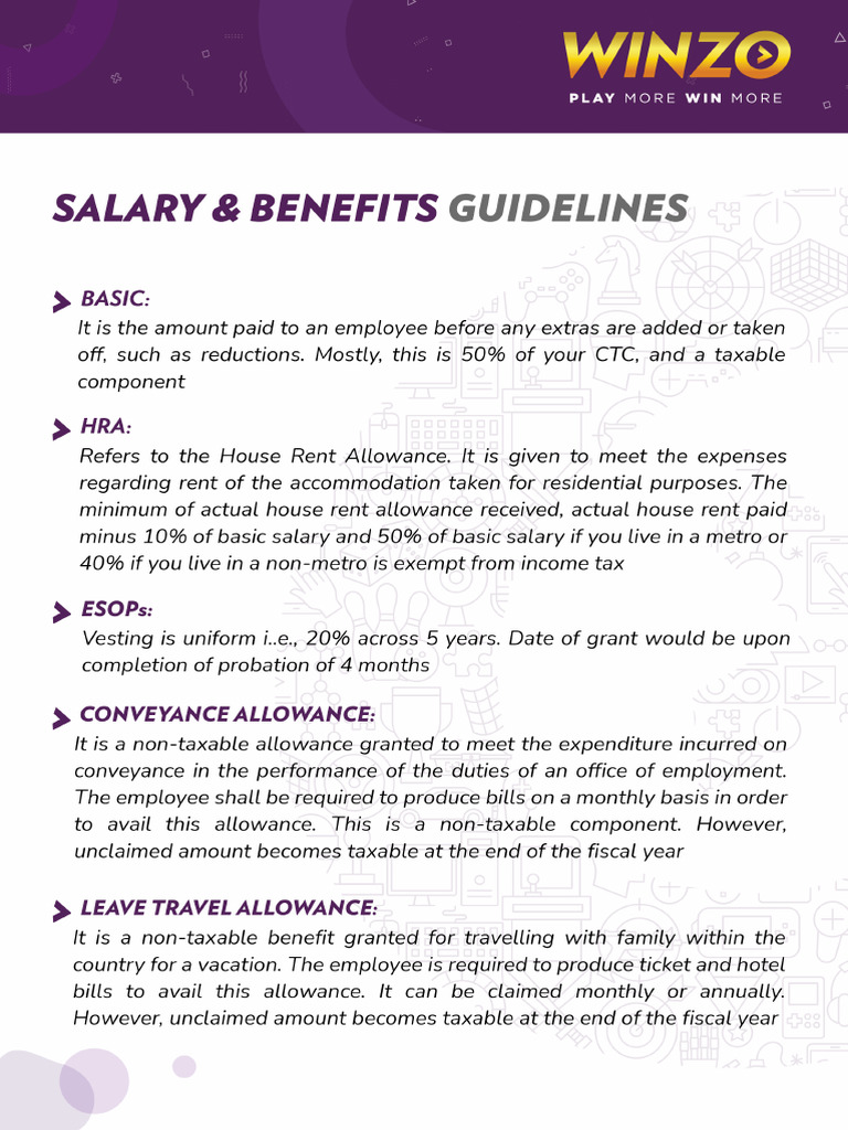 Salary Guidelines | PDF
