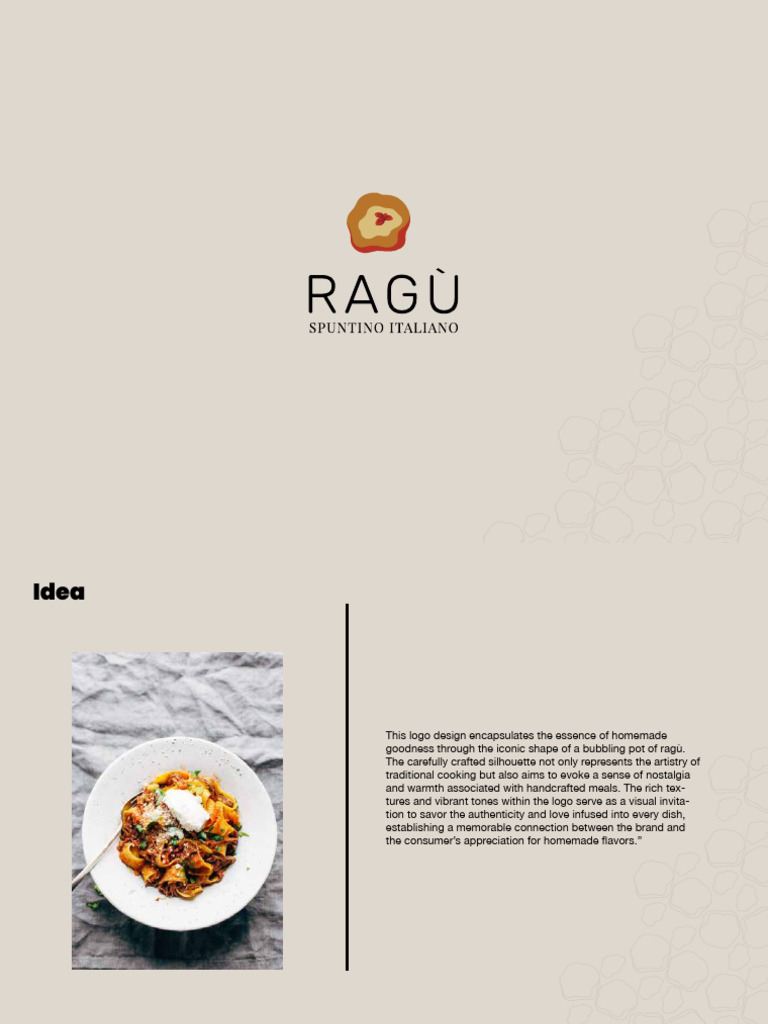 Ragu Logo Design Concept | PDF
