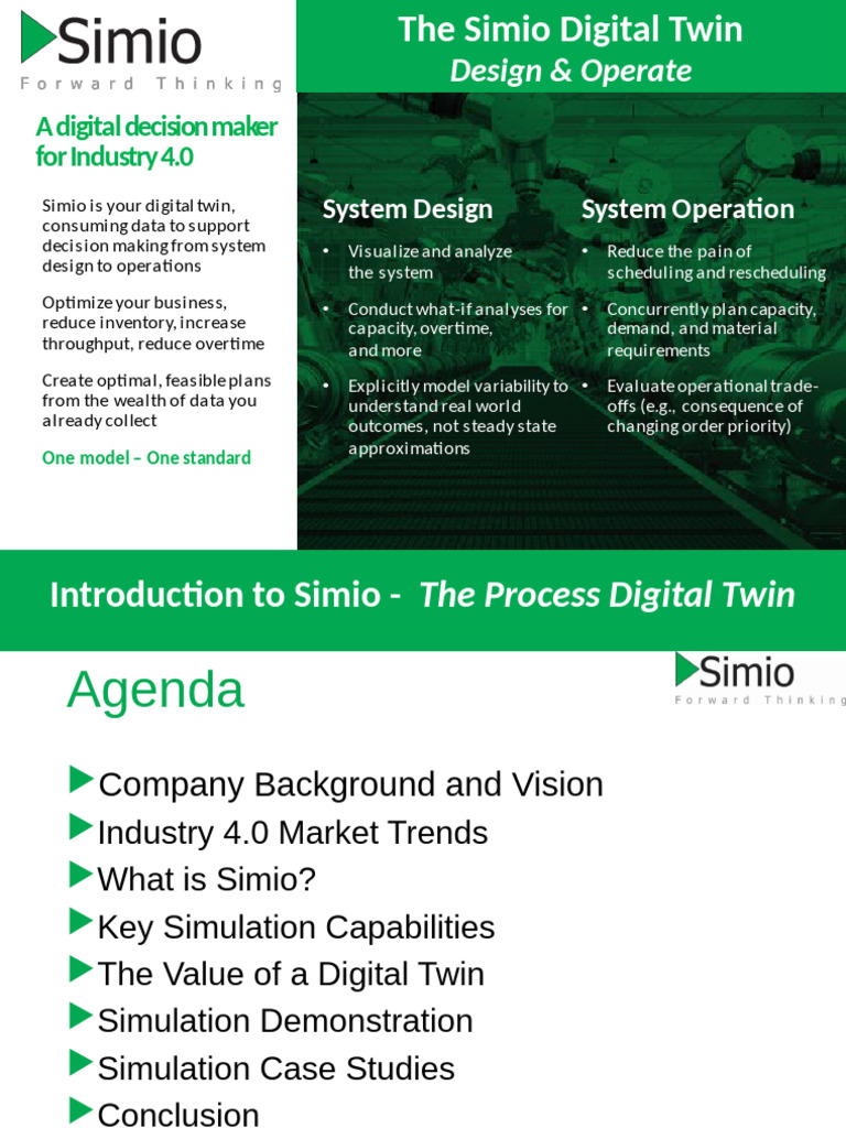 Simio Digital Twin_Simulation Introduction_111219 | PDF | Databases ...