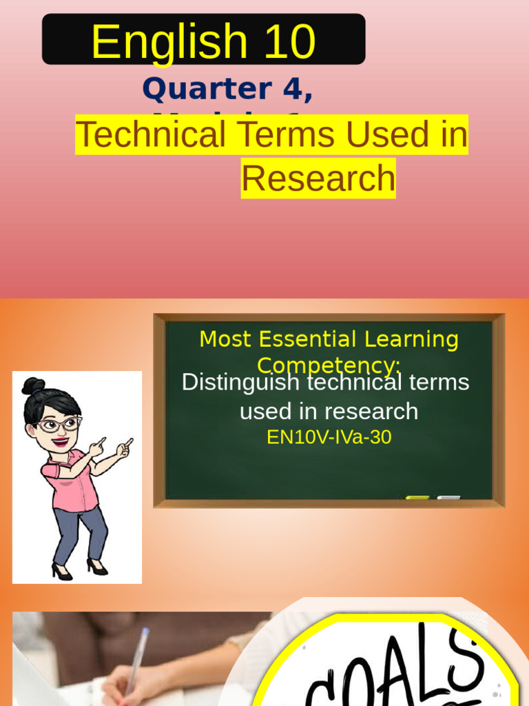 Q4 Technical Terms in Research | PDF | Survey Methodology | Experiment