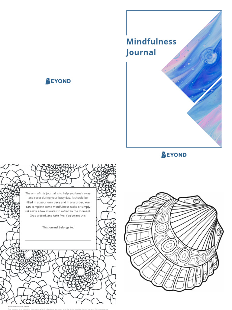 Mindfulness Journal - Booklet | PDF | Psychology