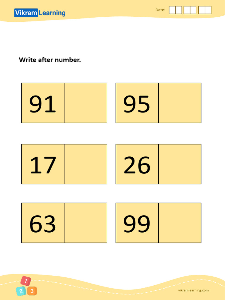 Vikram Learning Printable Worksheets 1738578069148 | PDF