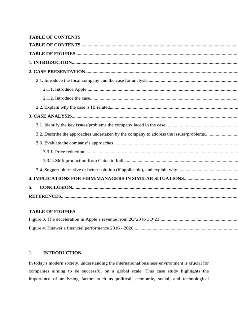 Apple Case Study: Navigating IB Challenges | PDF | Apple Inc. | I Phone
