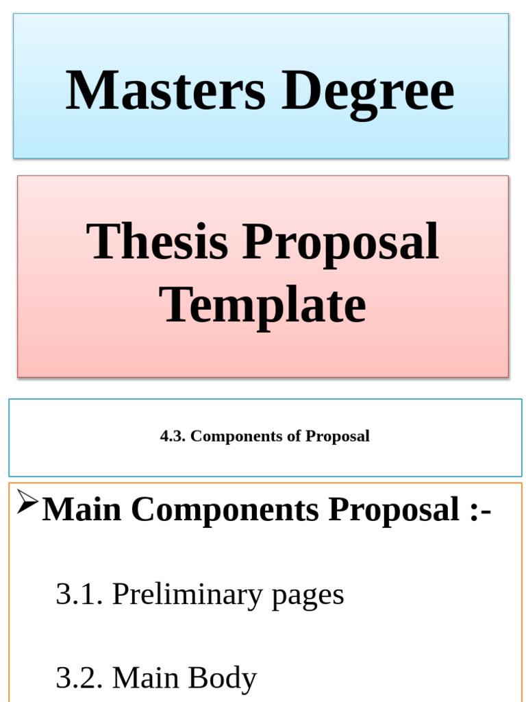 Thesis Proposal on Masters Degree - New (1) | PDF | Leadership | Job ...