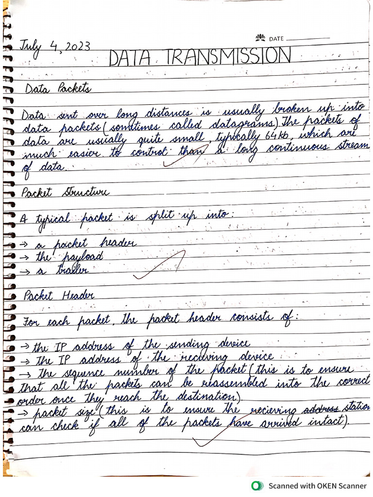 Data Transmission | PDF