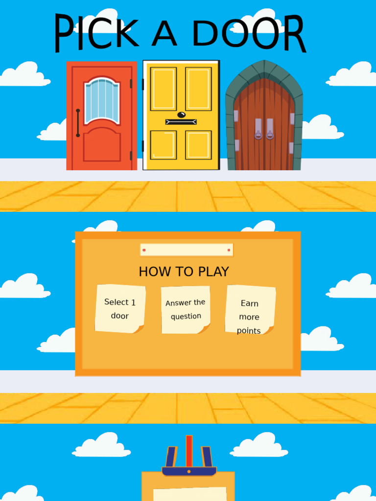Interactive Door Selection Game | PDF