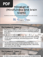 Holzel Et Al Mindfulness and Brain Scans | PDF | Mindfulness | Holism