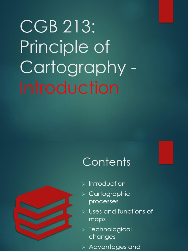 Lecture 1 Introduction 2024 Pdf Cartography Map