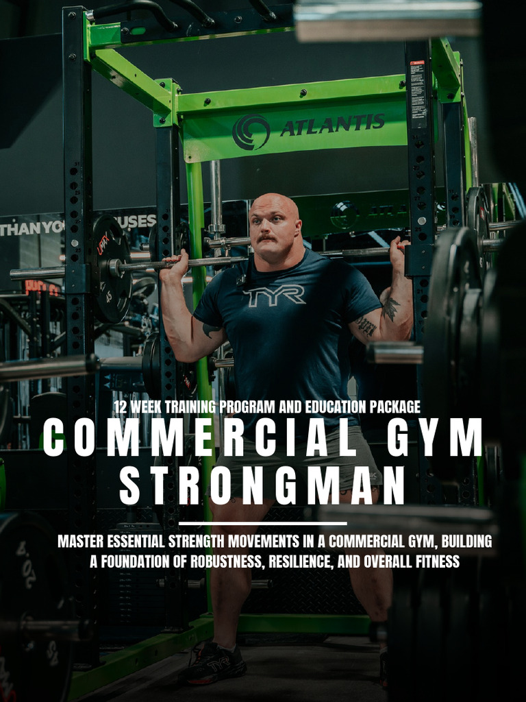 Commercial Gym Strongman - Preview | PDF | Shoulder | Strength Training