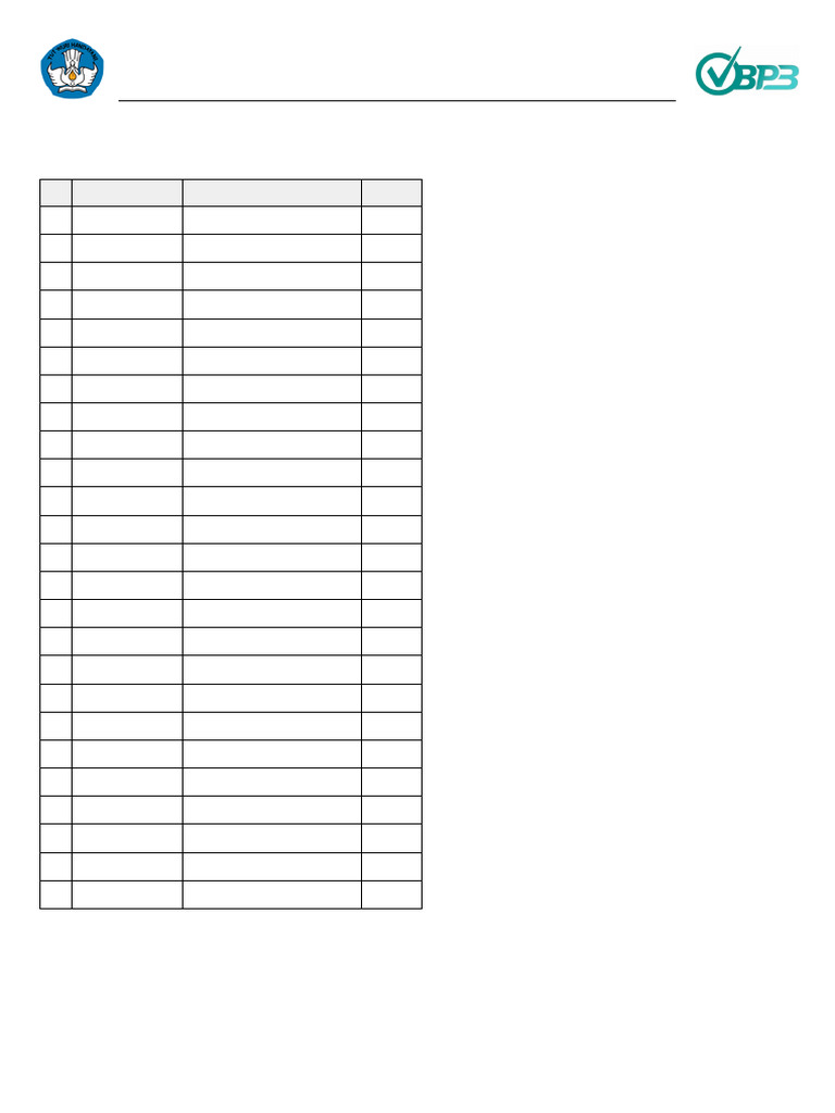 Daftar Hadir Amb 2024 | PDF