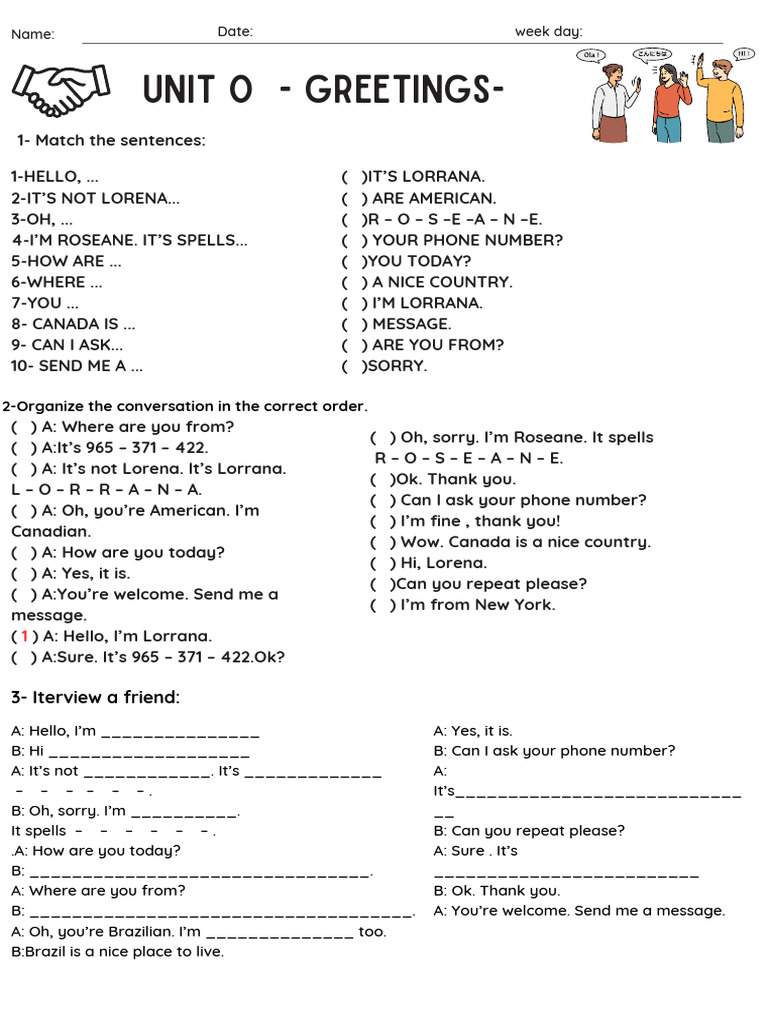 Numbers as Words Math Worksheet in Colorful and Monochromatic ...