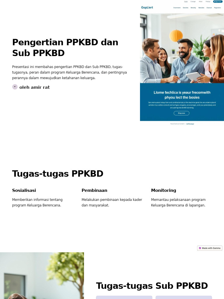 Pengertian PPKBD Dan Sub PPKBD | PDF