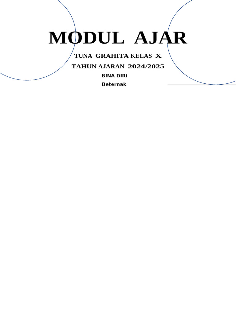 Modul Beternak (Erna) | PDF