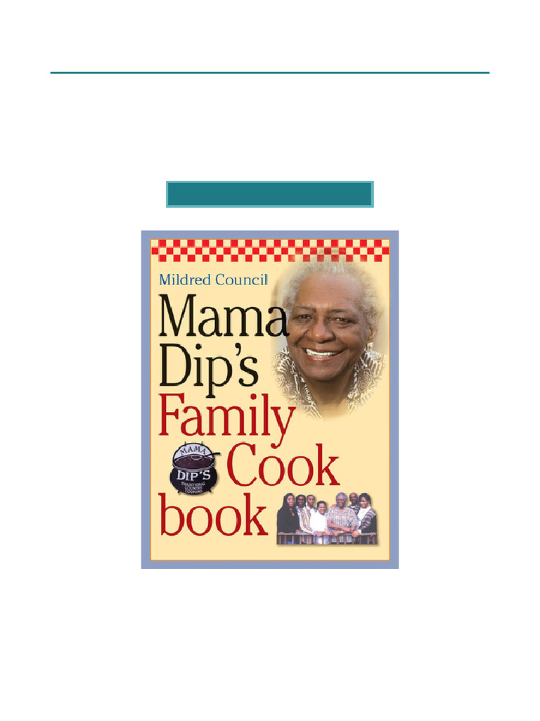 Mama Dip's Family Cookbook Download | PDF