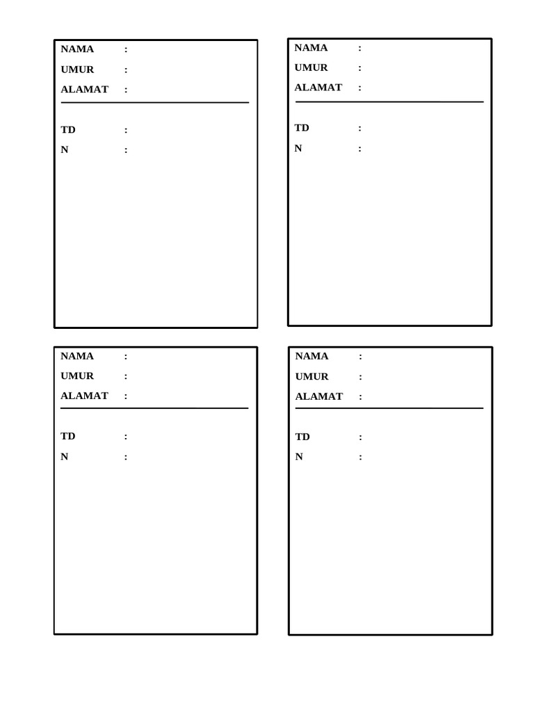 Format Kak Wiwi | PDF