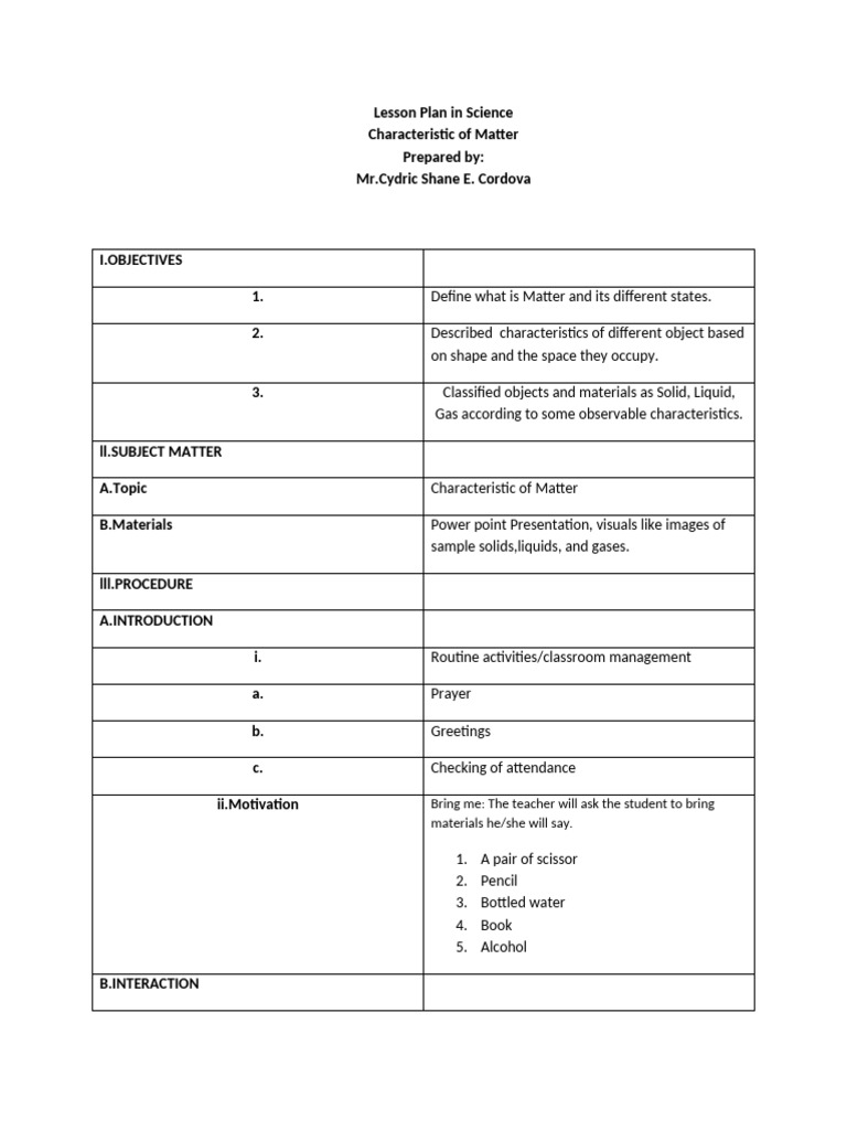 Understanding Characteristics of Matter | PDF | Gases | Matter