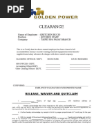 Certificate OJT Template | PDF