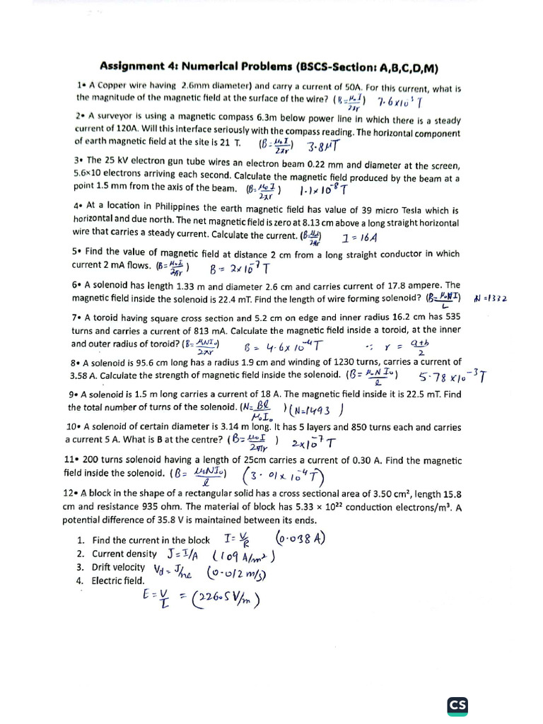 Numericals | PDF