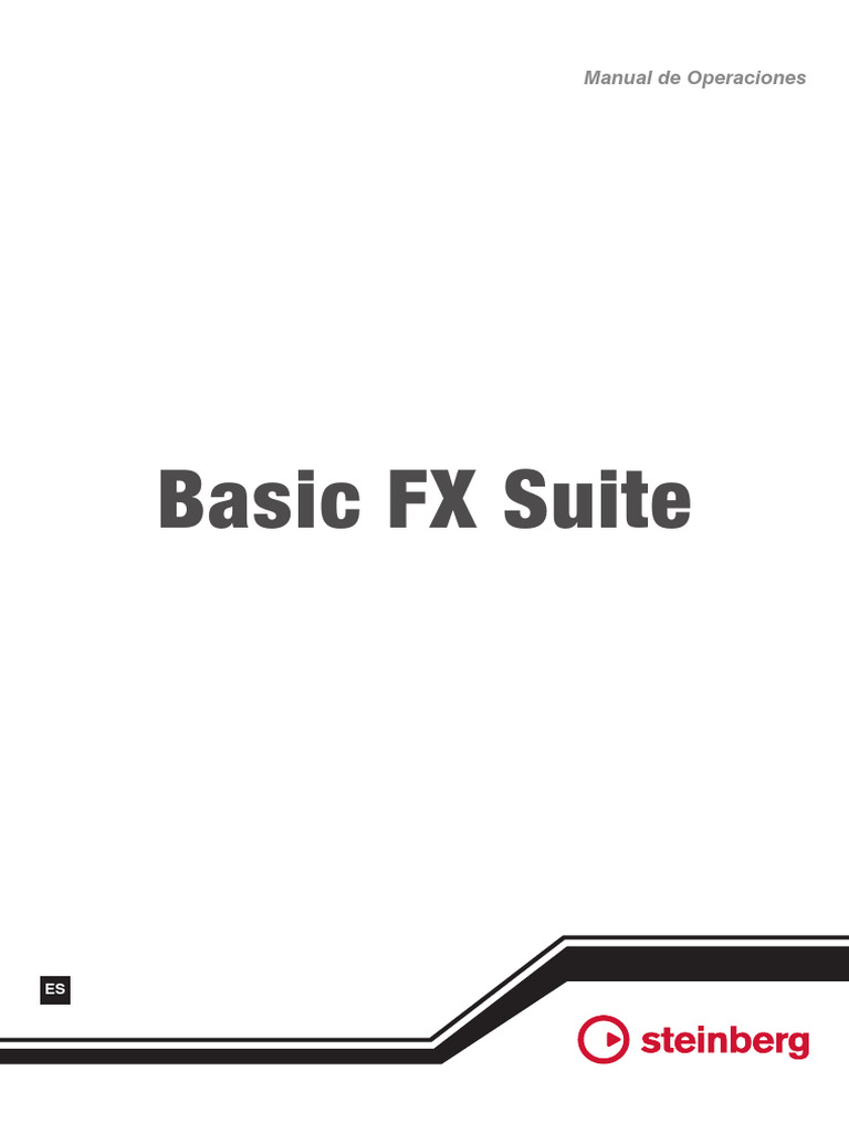Basic FX Suite Operation Manual Espanol | PDF | Amplificador | Distorsión