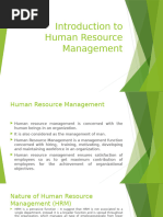 HRM Short Notes | PDF | Human Resource Management | Human Resources