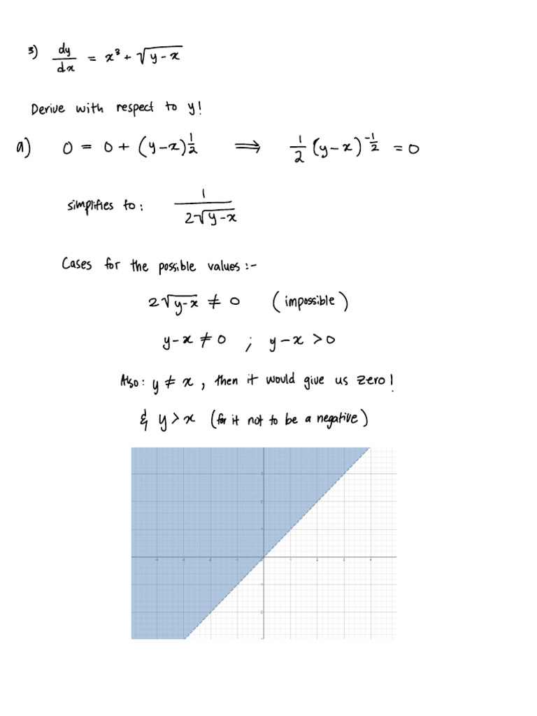 Differential Equations hw 1 | PDF