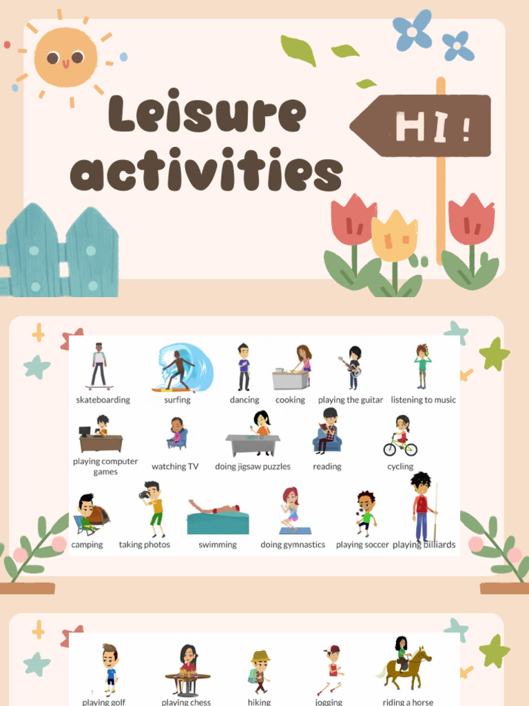 Leisure Activities | PDF