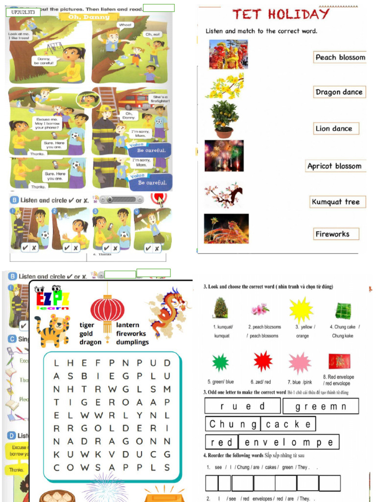 UP 2 UNIT 2 LESSON 3-4 | PDF