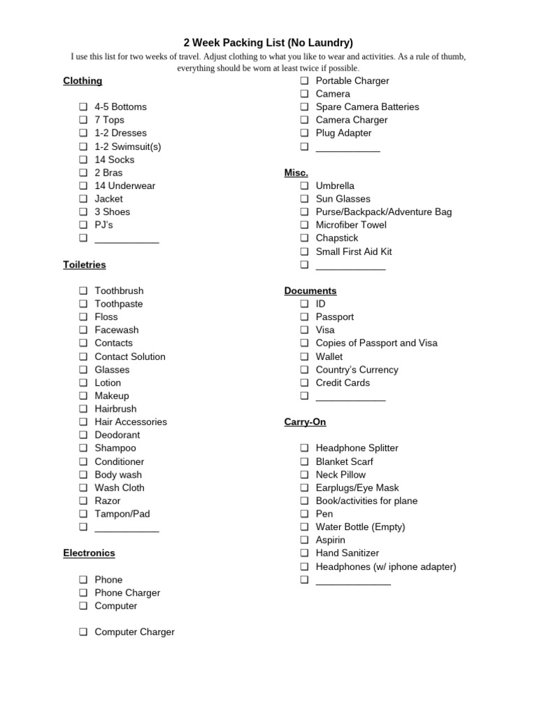 Packing_List_Guide (1) | PDF | Consumer Goods