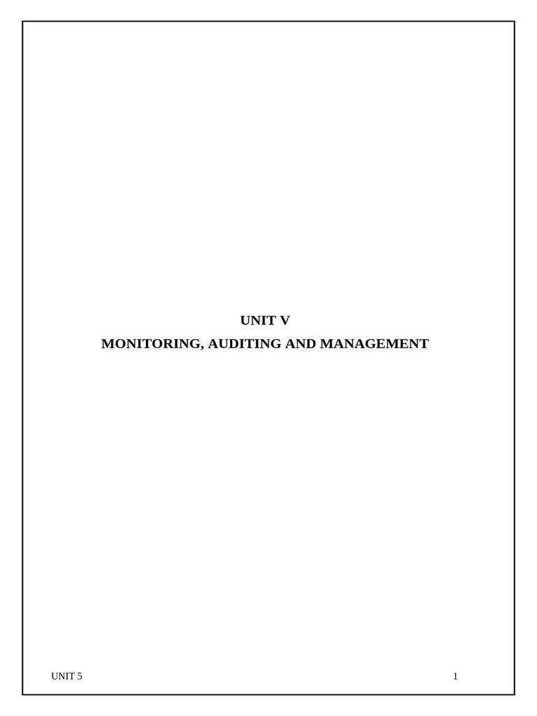 Unit 5 | PDF | Cloud Computing | Security