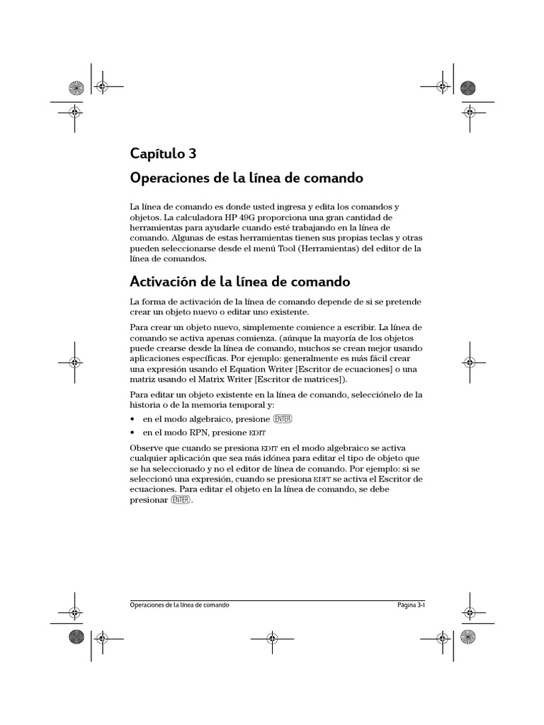 C03 Operaciones de La Linea de Comandos | PDF