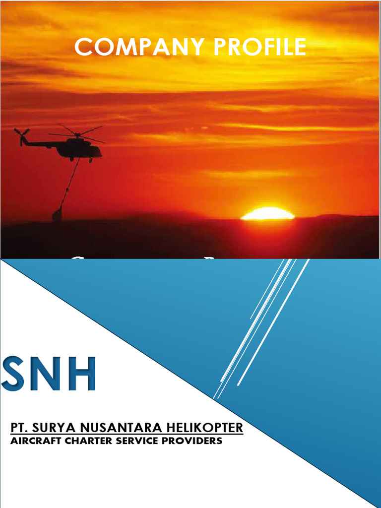 Company Profile Pt. SNH - 2 | PDF | Transport | Aerospace