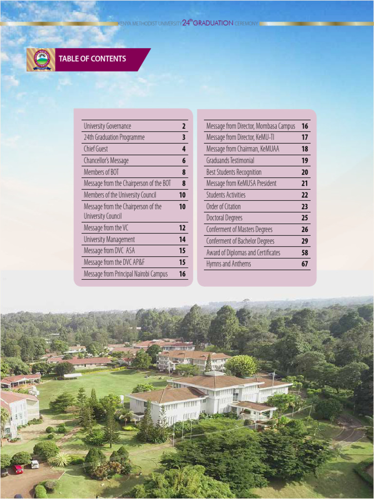 Kemu 2024 Graduation Booklet | PDF | Mindset | Learning
