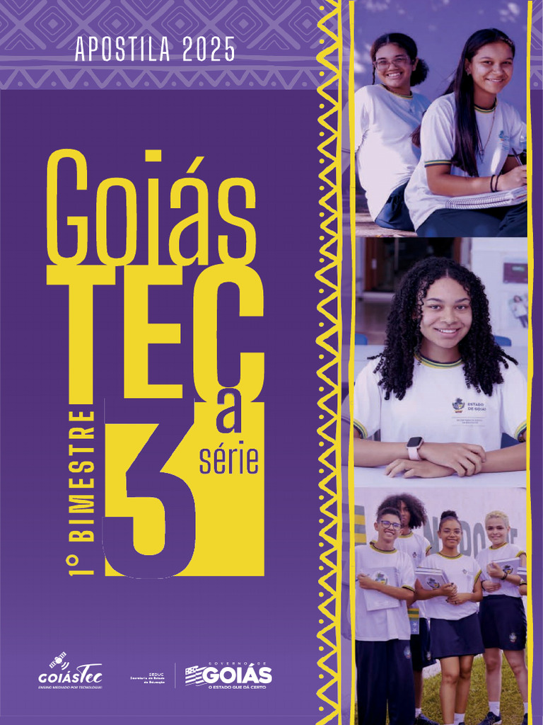 APOSTILA Goiás Tec - 3 Série - 1º Bim (2025) | PDF | Fenomenologia (Filosofia) | Edmund Husserl