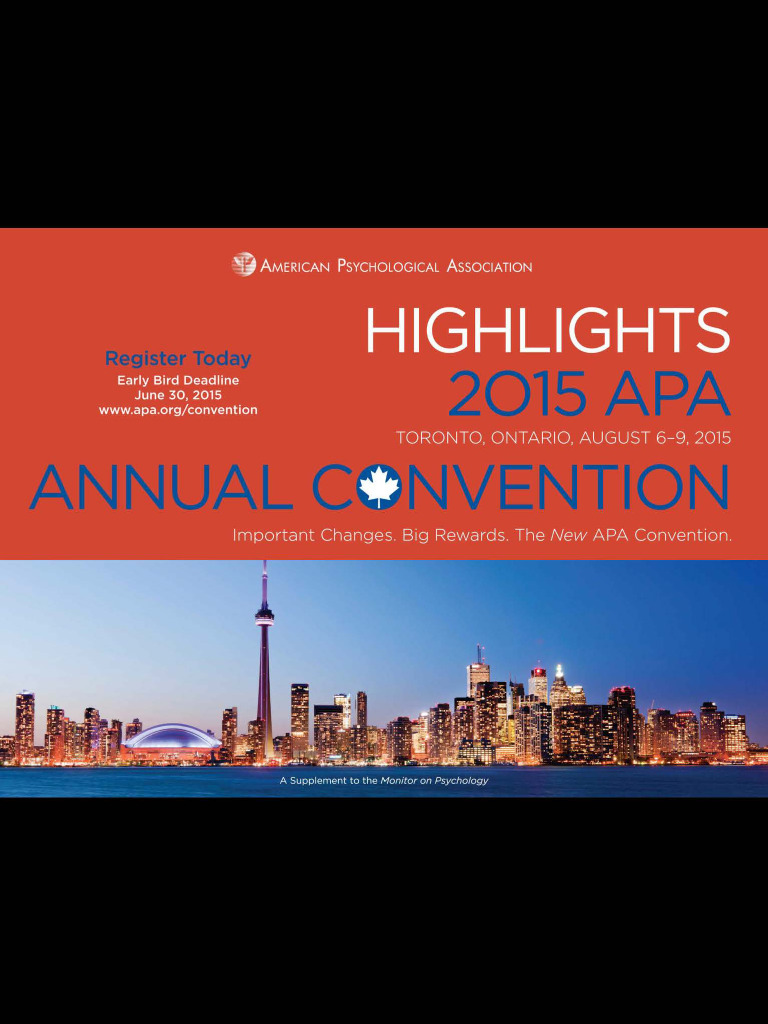 2015 - Annual Convention Highlights | PDF
