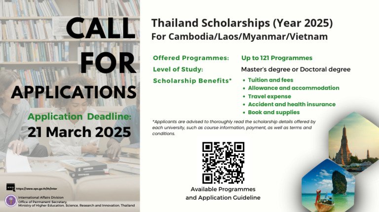 Scholarships for CLMV Students | PDF
