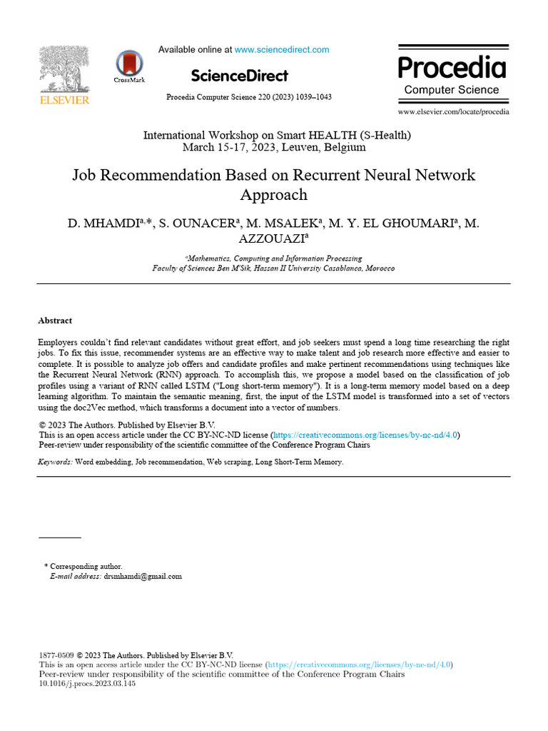 1 s2.0 S1877050923006804 Main | PDF | Deep Learning | Computing